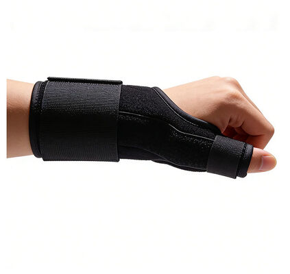 Adjustable Neoprene Thumb Wrist Brace With Removable Aluminum Support ...